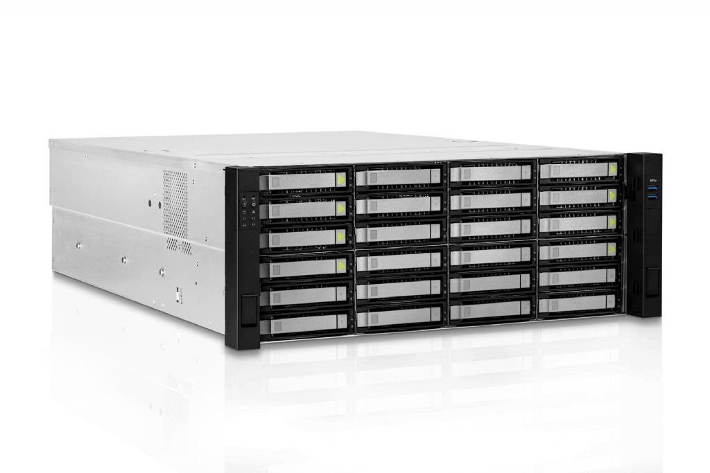 In-Win IW-RS424-07 - 4U Server Chassis with 24x SATA/SAS/NVMe Hot-Swap ...