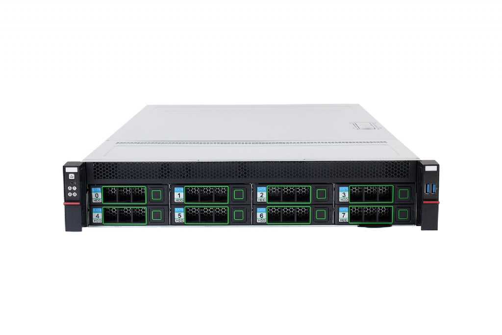 Logic Case LC-2680-8B-WH 2U Rackmount Storage Chassis - 8x 3.5 SATA Ho ...