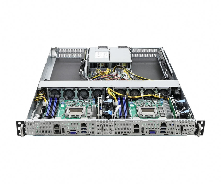 ASRock Rack 1U2N2G-AM5/2T 1U Rackmount Server Barebone - Dual Node AMD ...