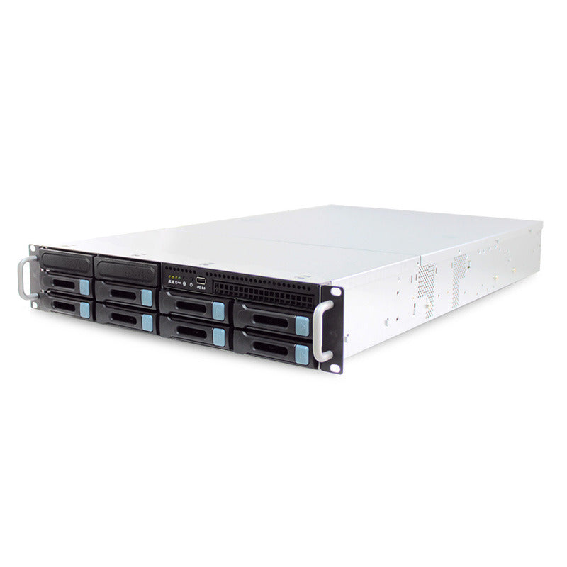 AIC 2U 6G Storage Chassis 8 x 3.5" Hot Swap + 2 x 2.5" Internal + 1 x ...